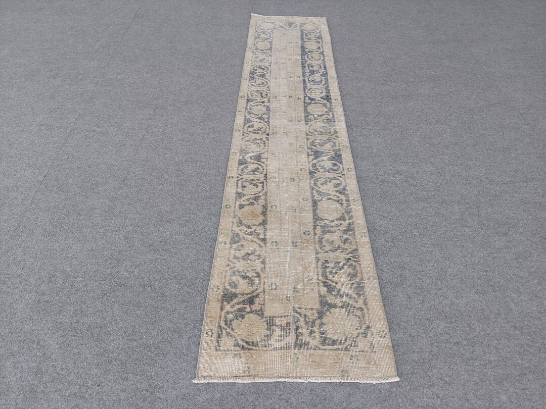 Runner Rug 2x9, Skinny Runner Rug, Vintage Runner 2x9, Oushak Runner ...