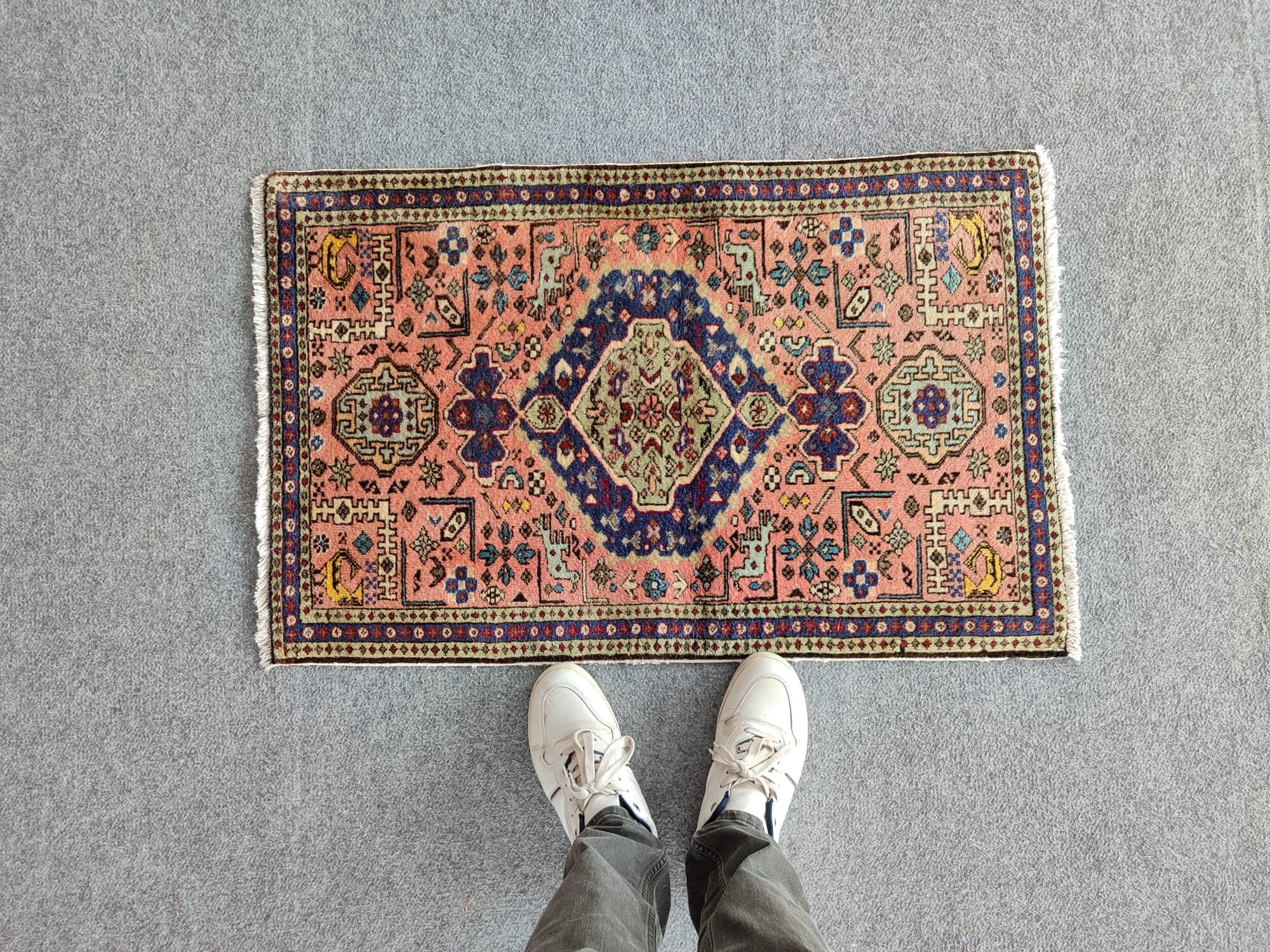 2x3 Rug, Small Persian Rug 2x3, Short Runner Rug 2x3, Skinny Rug ...