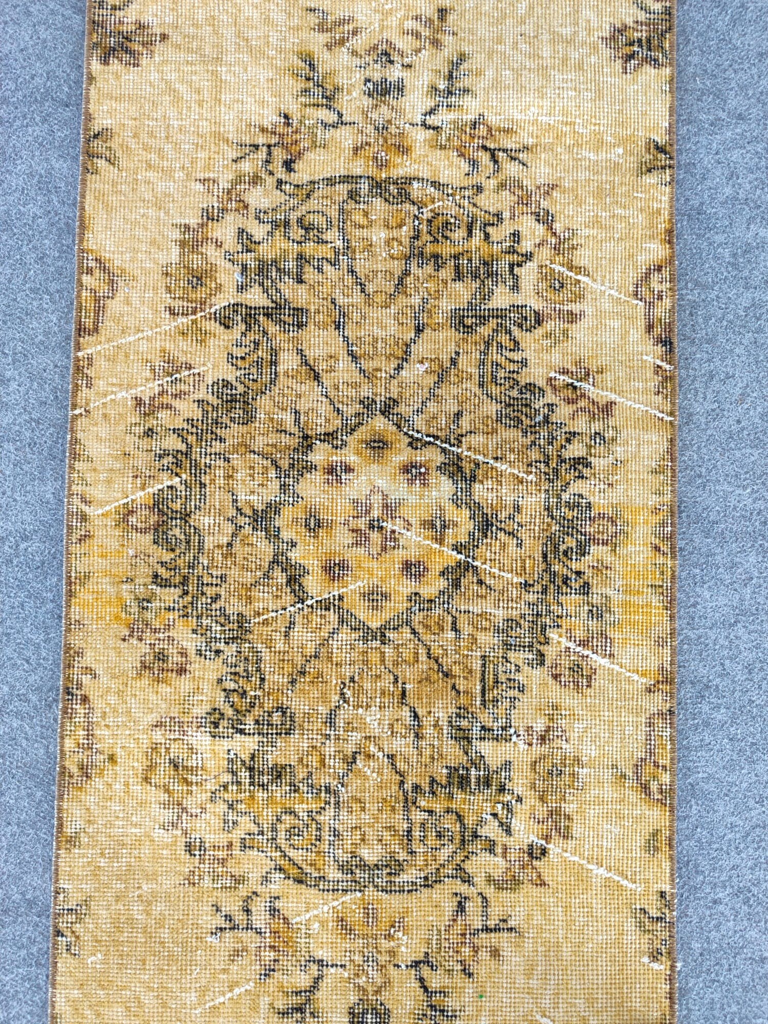 2x6 Runner Rug Persian, Heriz Runner Rug 2x6 Muted, Antique Runner 2x6 ...