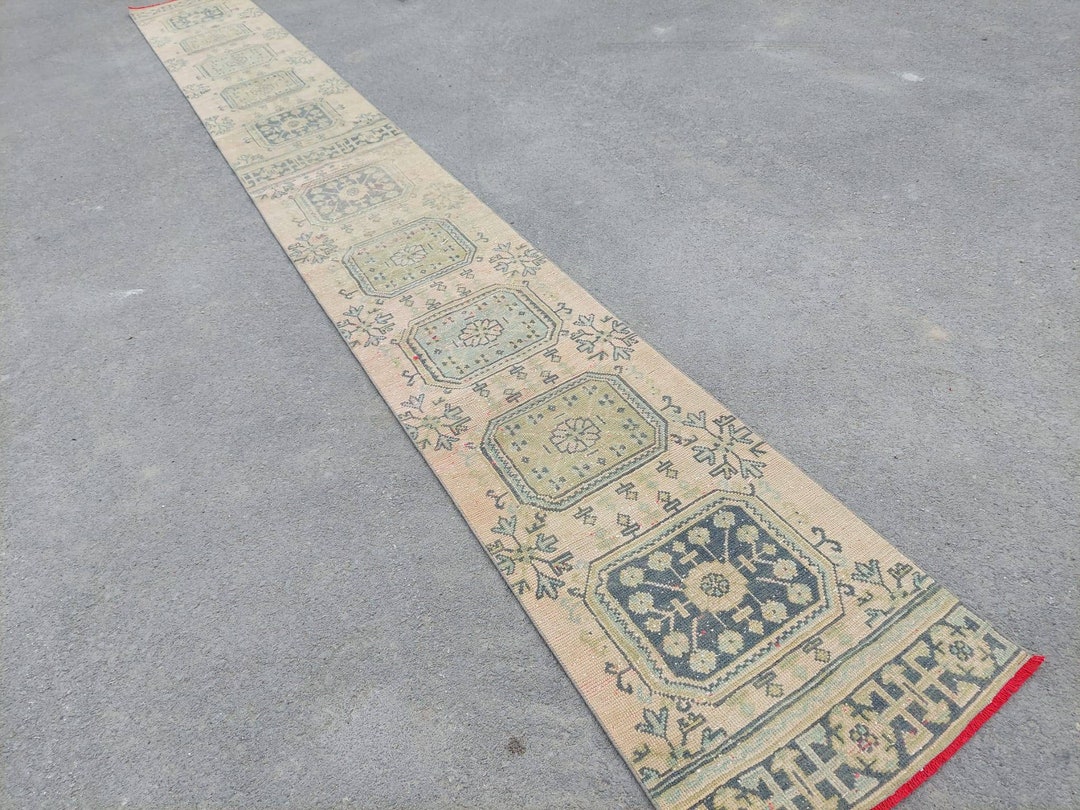 21 Long Turkish Runner, Extra Long Runner Rug Vintage, Very Long ...