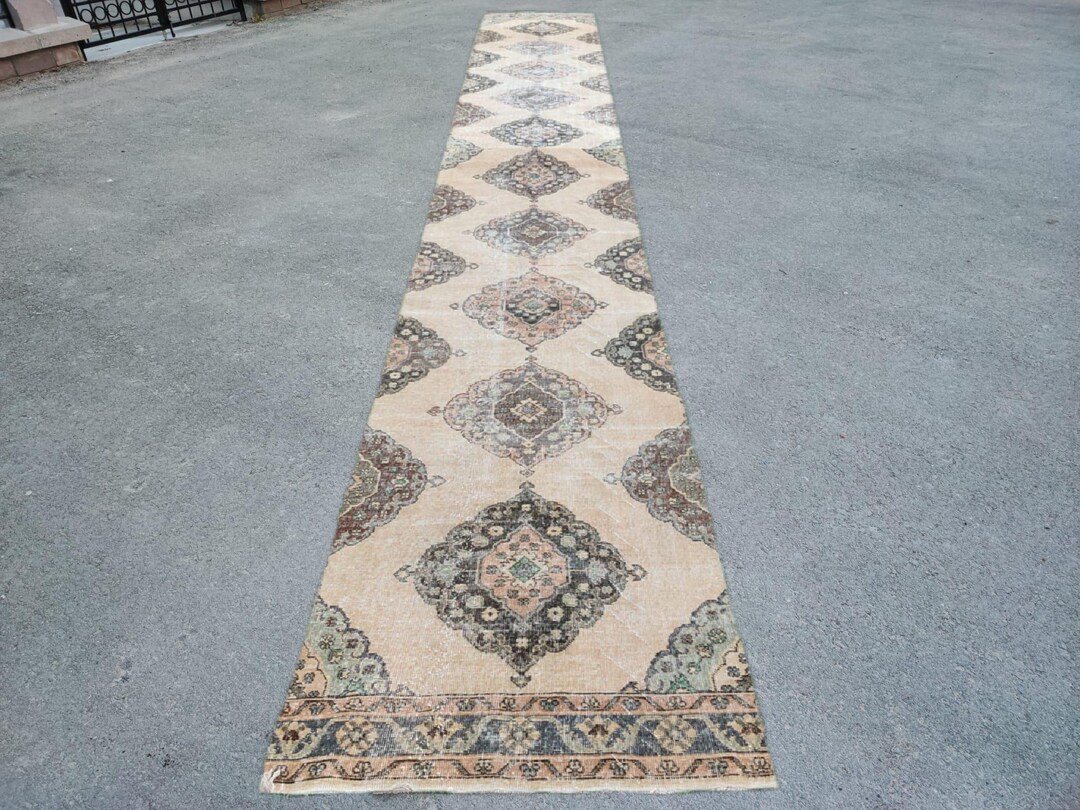 3x20 Runner Rug, Extra Long Runner Rug, Turkish Runner 3x20, 20 Long ...