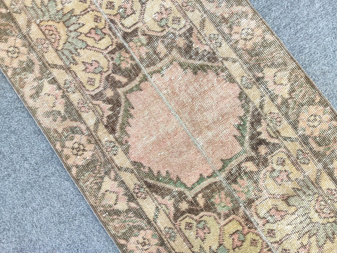 Runner 2x12 Rug, Skinny Runner Rug, Vintage 2x12 Turkish Runner Narrow ...