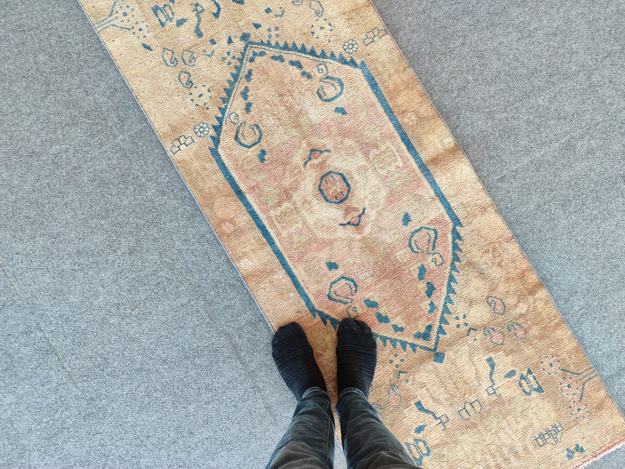 2x6 Runner Persian Turkish Vintage Oushak Skinny Runner Rug - Etsy