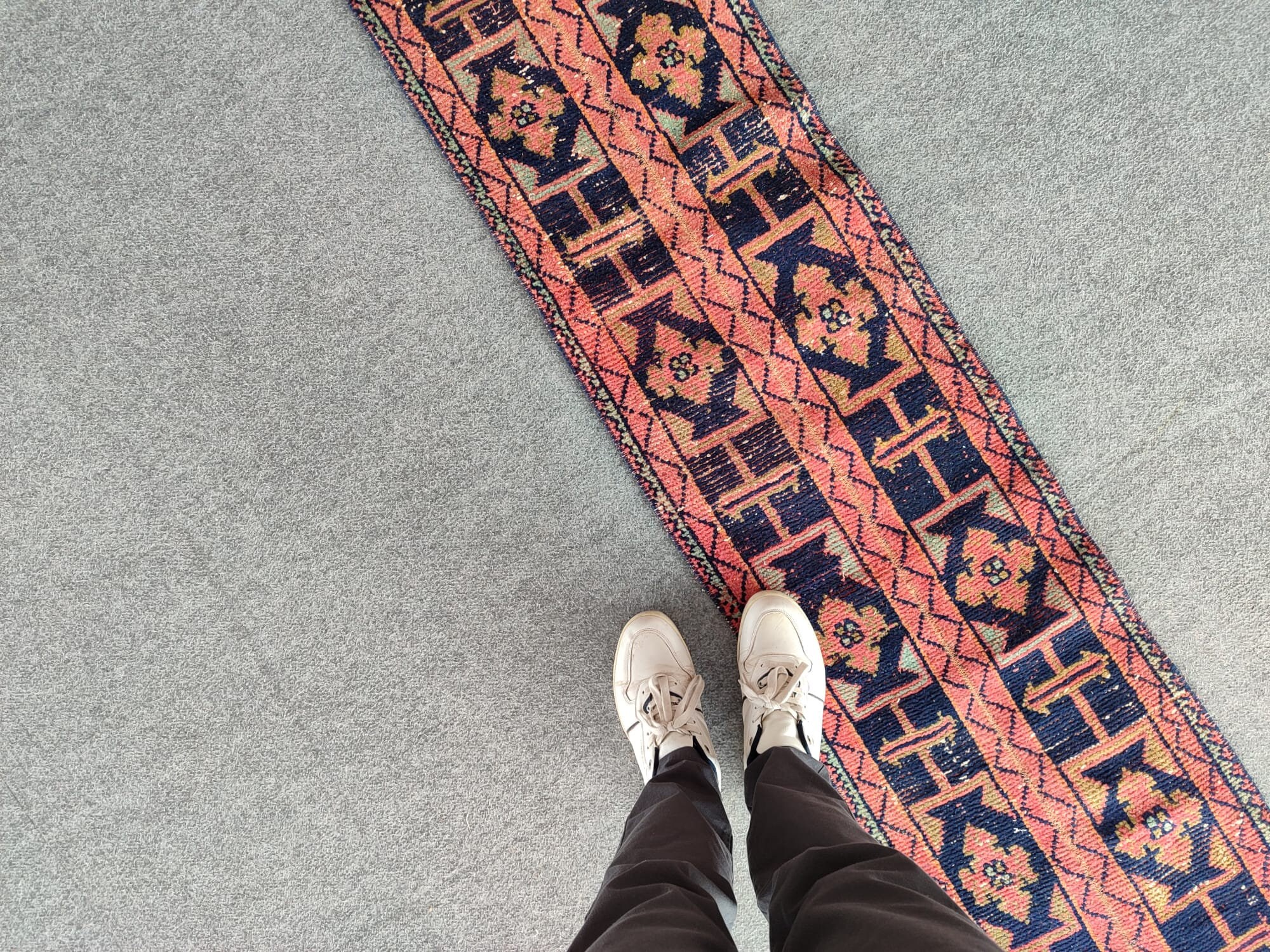 1'7 X 8' Ft, Turkish Runner 2x8, Vintage Runner 2x8, Oushak Runner 2x8 ...