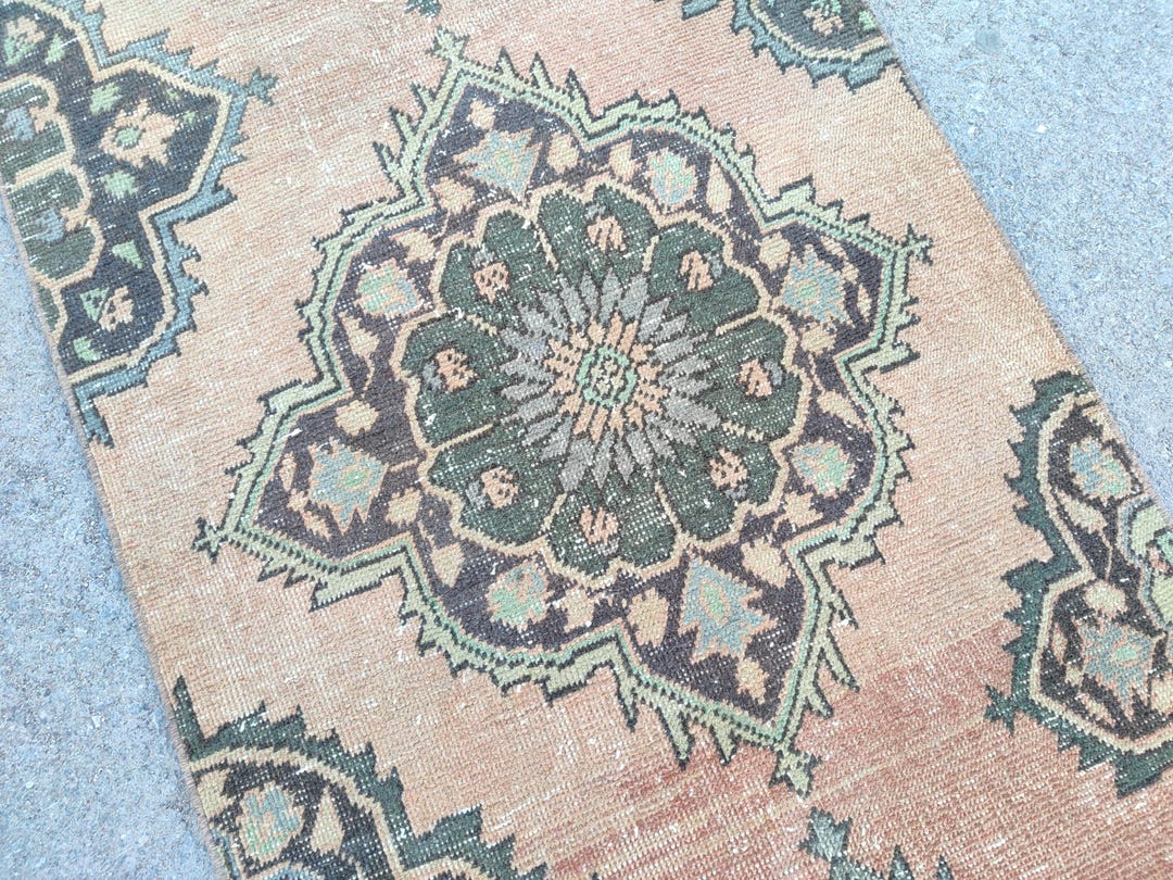 2'5 X 24 Ft Long Runner Wool, Stair Rug Runner, Afghan Rug Runner ...