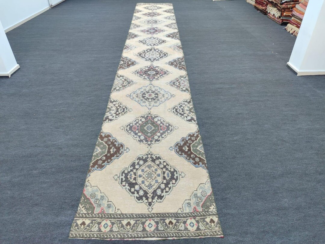 3x18 Runner Turkish, Extra Long Runner Rug, 18 Feet Runner Rug, Long ...