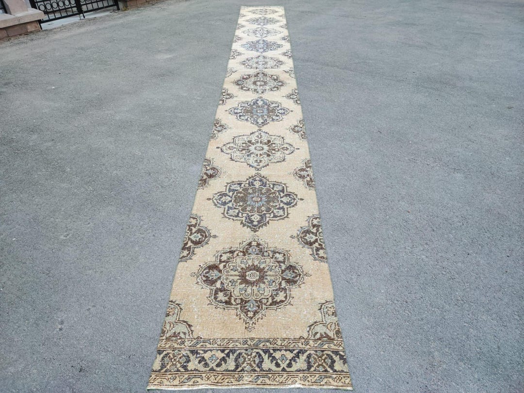 2'4" X 20' Ft, Extra Long Runner for Stair, Runner 2x20 Turkish, Skinny ...