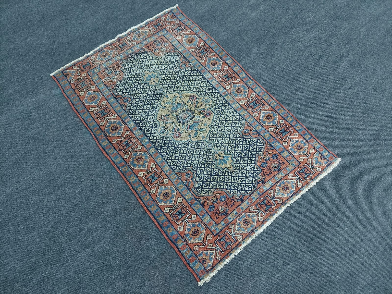 Persian Rug 3x4, Turkish Rug 3x4, Heriz Rug, Small Antique Rug 3x4 ...