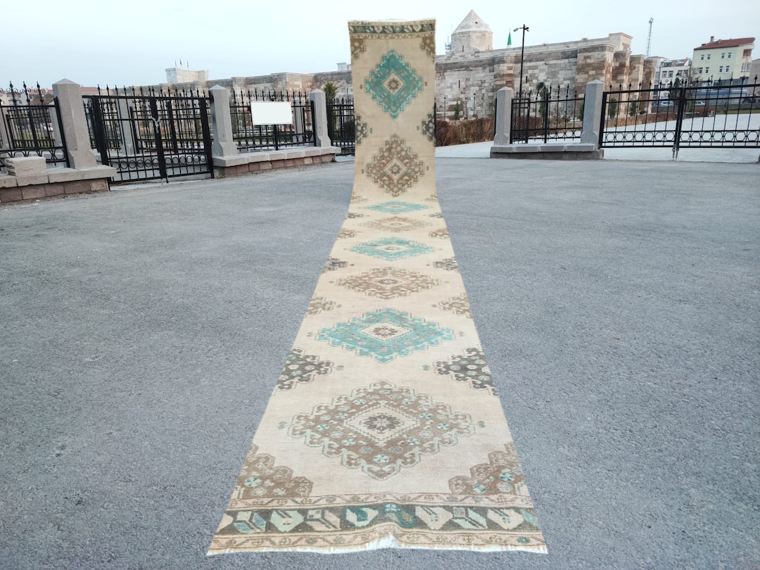 2'8" X 22' Feet Long Runner Turkish, Runner for Stair, Heriz Rug Runner ...