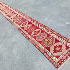 24 Feet Extra Long Runner Vibrant, Stair Rug, Long Herki Runner, Heriz ...