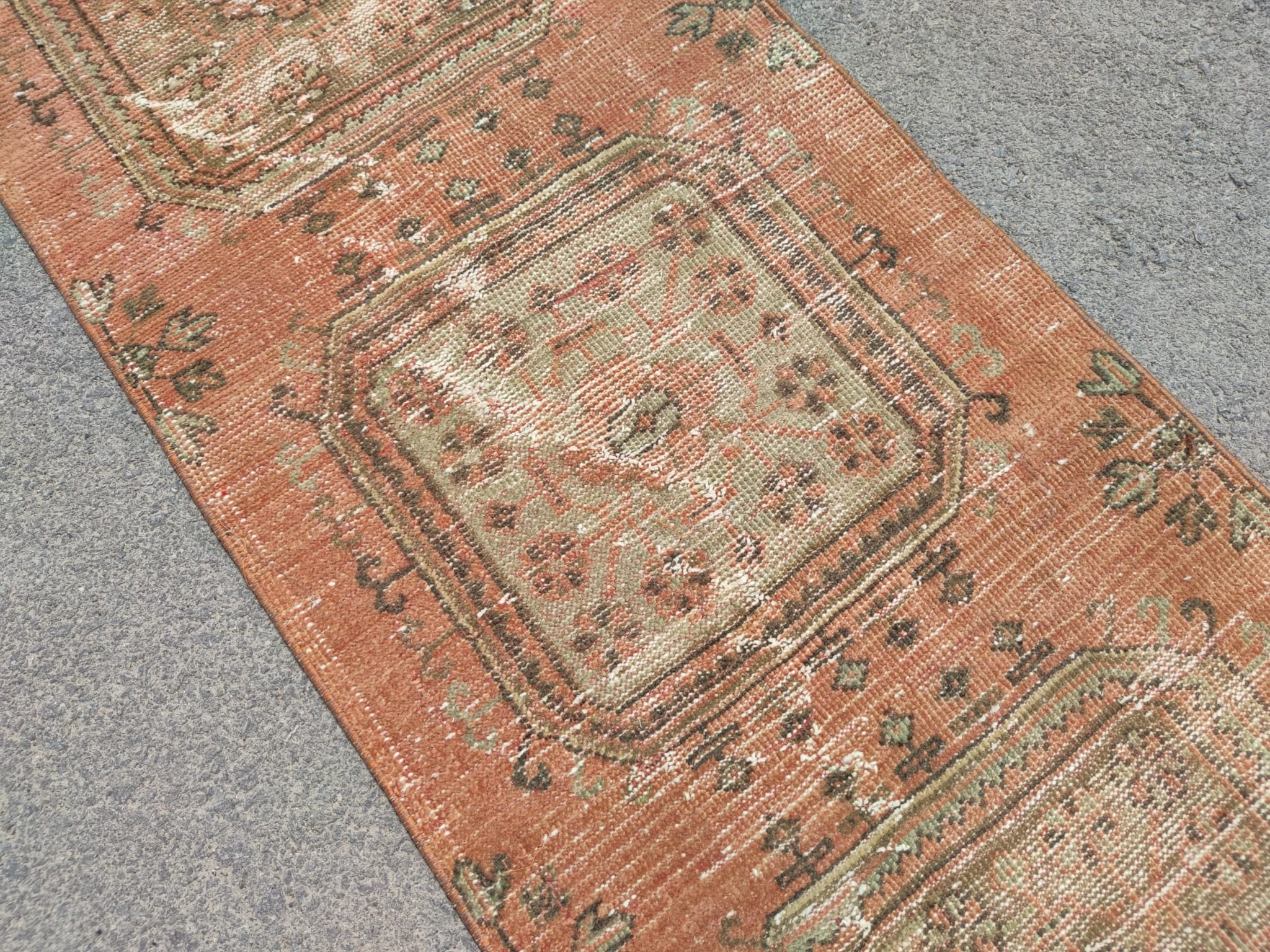2x18 Runner Rug, Extra Long Runner Rug, Long Runner Turkish 2x18 ...