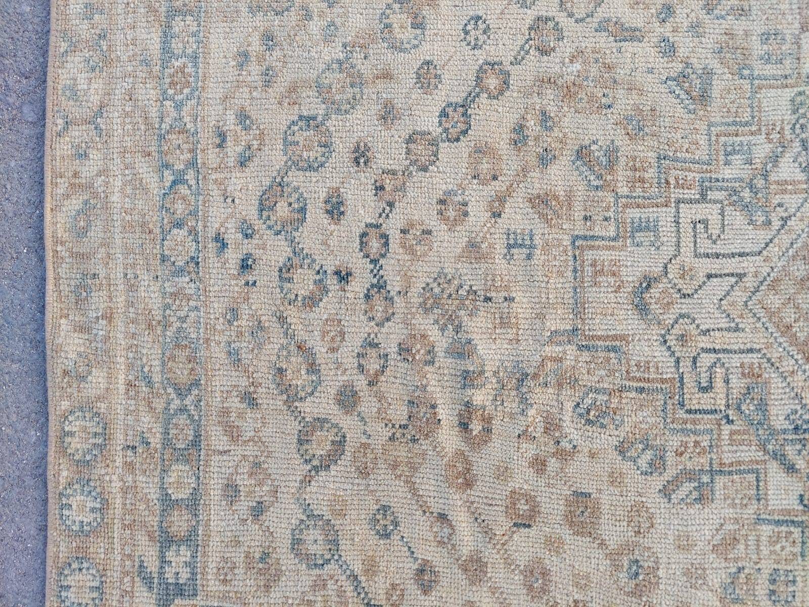 Persian Rug 5x7, Heriz Rug 5x7, Neutral Turkish Rug 5x7, Muted Vintage ...