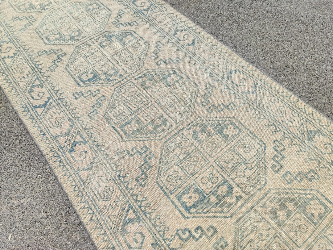 30 Feet Heriz Runner Rug Extra Long, Persian Long Runner, Antique Long ...