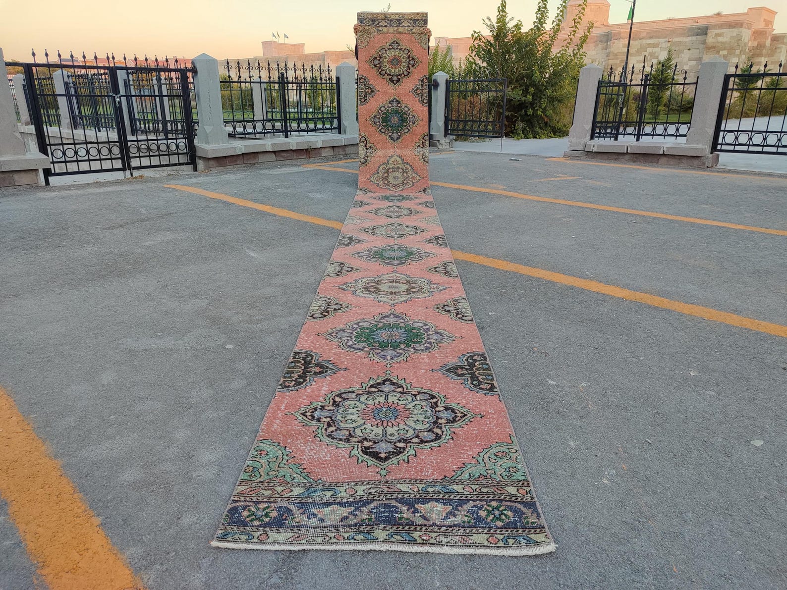 Runner Rug 2x18, Long Persian Runner, Heriz Runner Rug, Extra Long ...