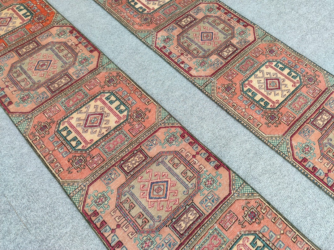 Both 1'8" X 9' Ft, Extra Long Runner Rug, Matching Runner Rug, Twin ...