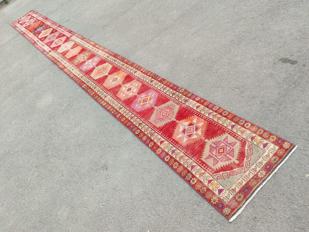 24 Feet Runner Rug Extra Long, Very Long Runner Rug Hallway, Long Herki ...