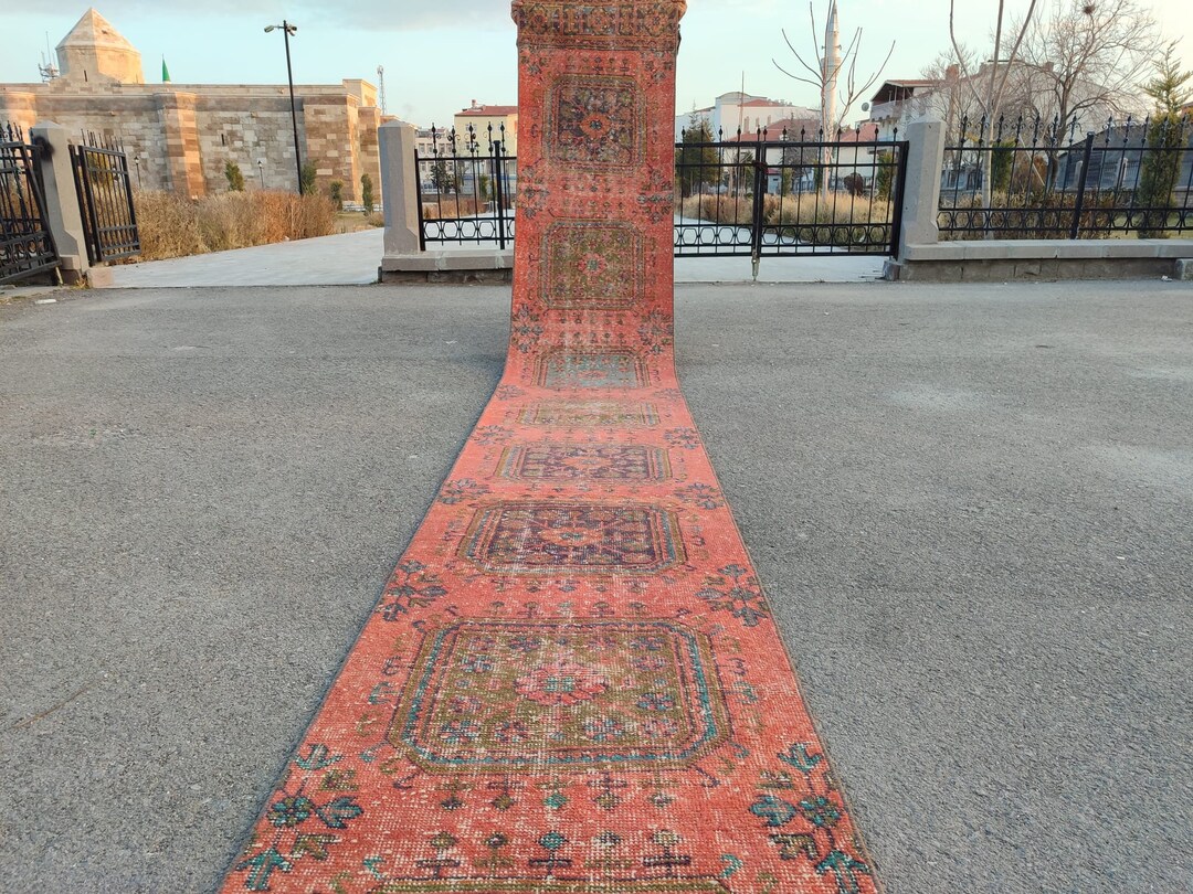 2'5 X 22'5 Ft, Turkish Runner Extra Long, Antique Long Runner for ...