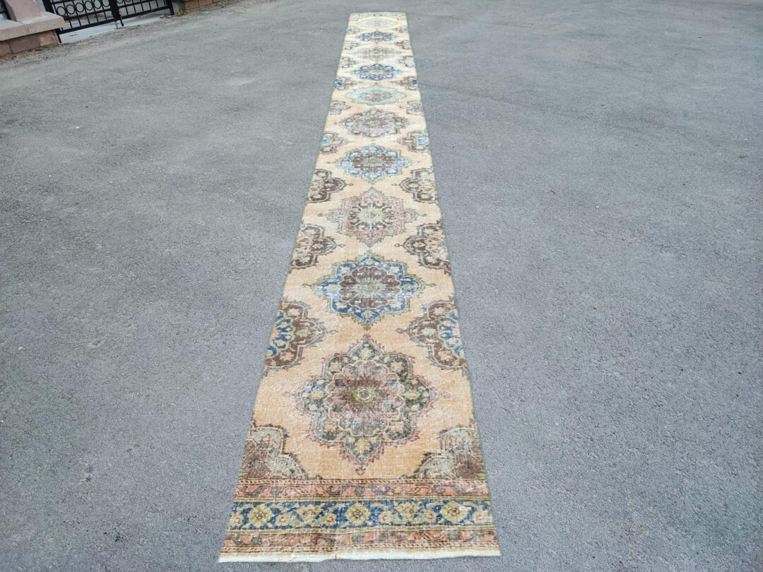 Corridor Long Runner, Extra Long Runner Rug, Runner for Stair, Turkish ...