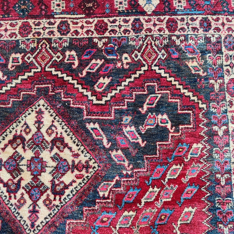 Blue Persian Rug - Etsy