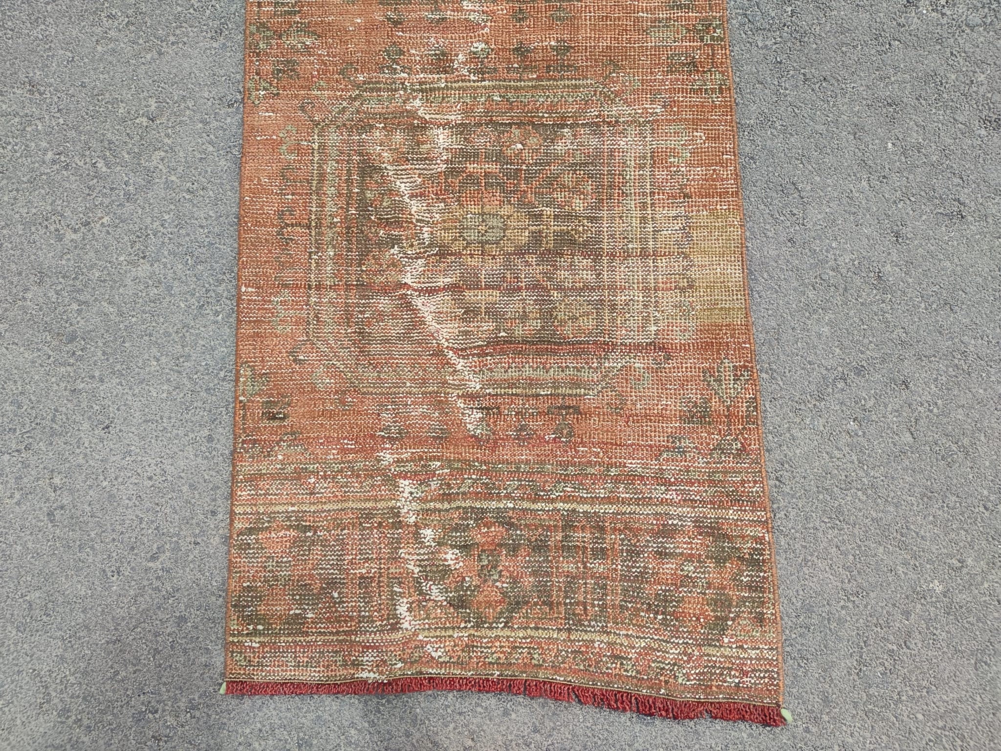 2x18 Runner Rug, Extra Long Runner Rug, Long Runner Turkish 2x18 ...