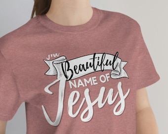 What A Beautiful Name It is the Name of Jesus Hillsong Worship - Etsy
