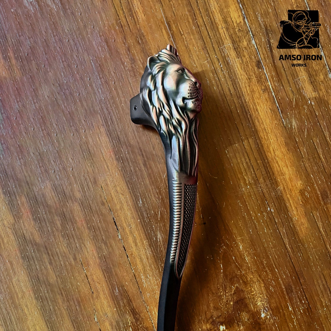 Lion Head Antique Brass Door Handle Main Door Handles With Regal Lion ...