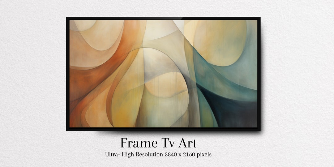 Frame TV Art | Samsung Frame Tv Abstract Art | Tv Wallpaper | Art for ...