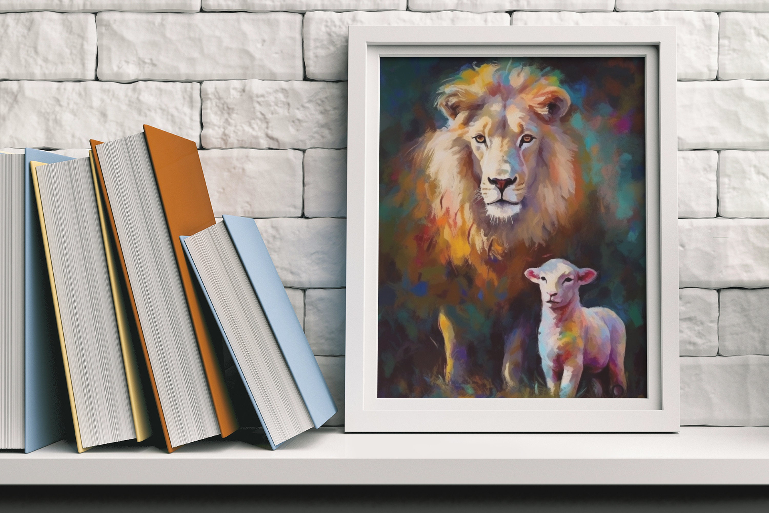 The Lion and the Lamb III Downloadable Print Digital Download Instant ...
