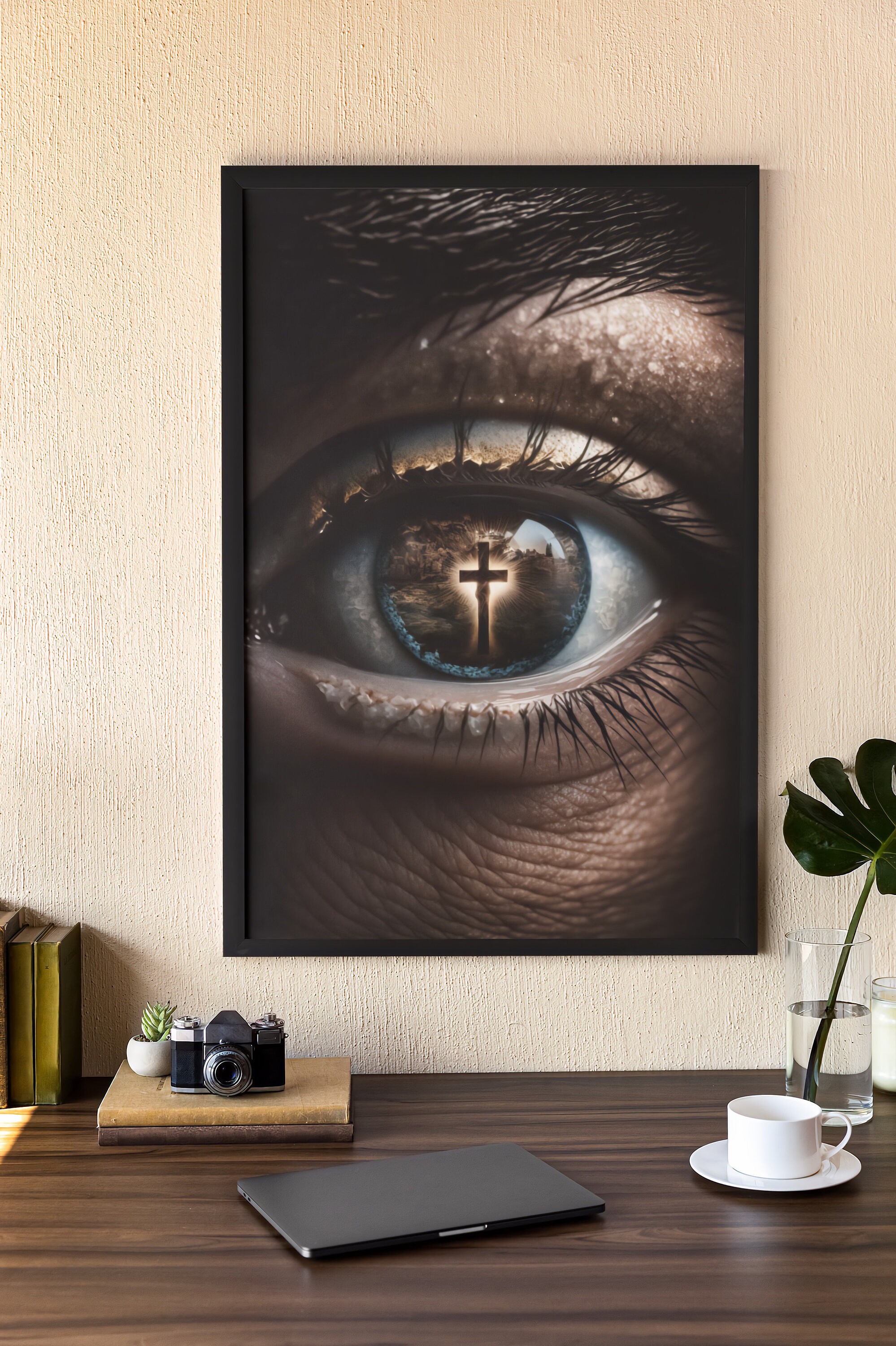 Eye on the Cross Downloadable Print Instant Download - Etsy