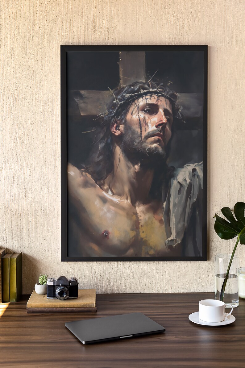 The Crucifixion Downloadable Print Instant Download Digital Prints ...