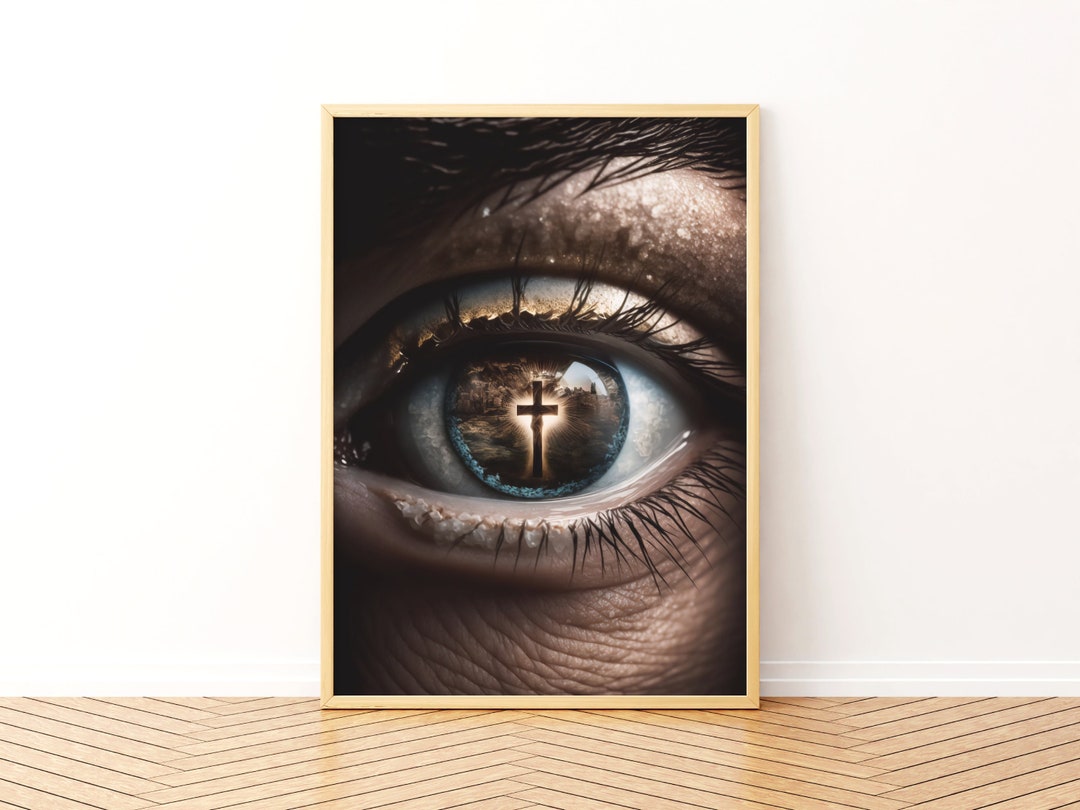 Eye on the Cross Downloadable Print Instant Download - Etsy