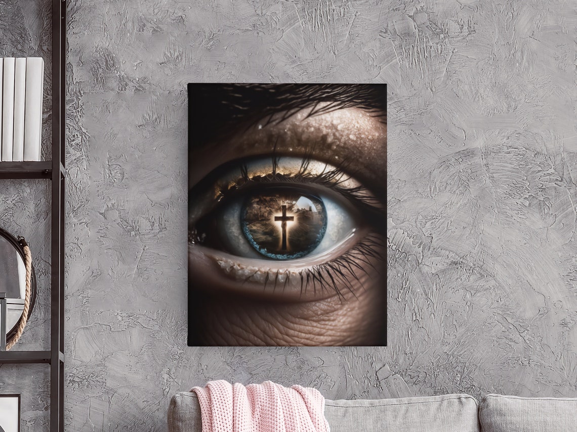 Eye on the Cross Downloadable Print Instant Download - Etsy