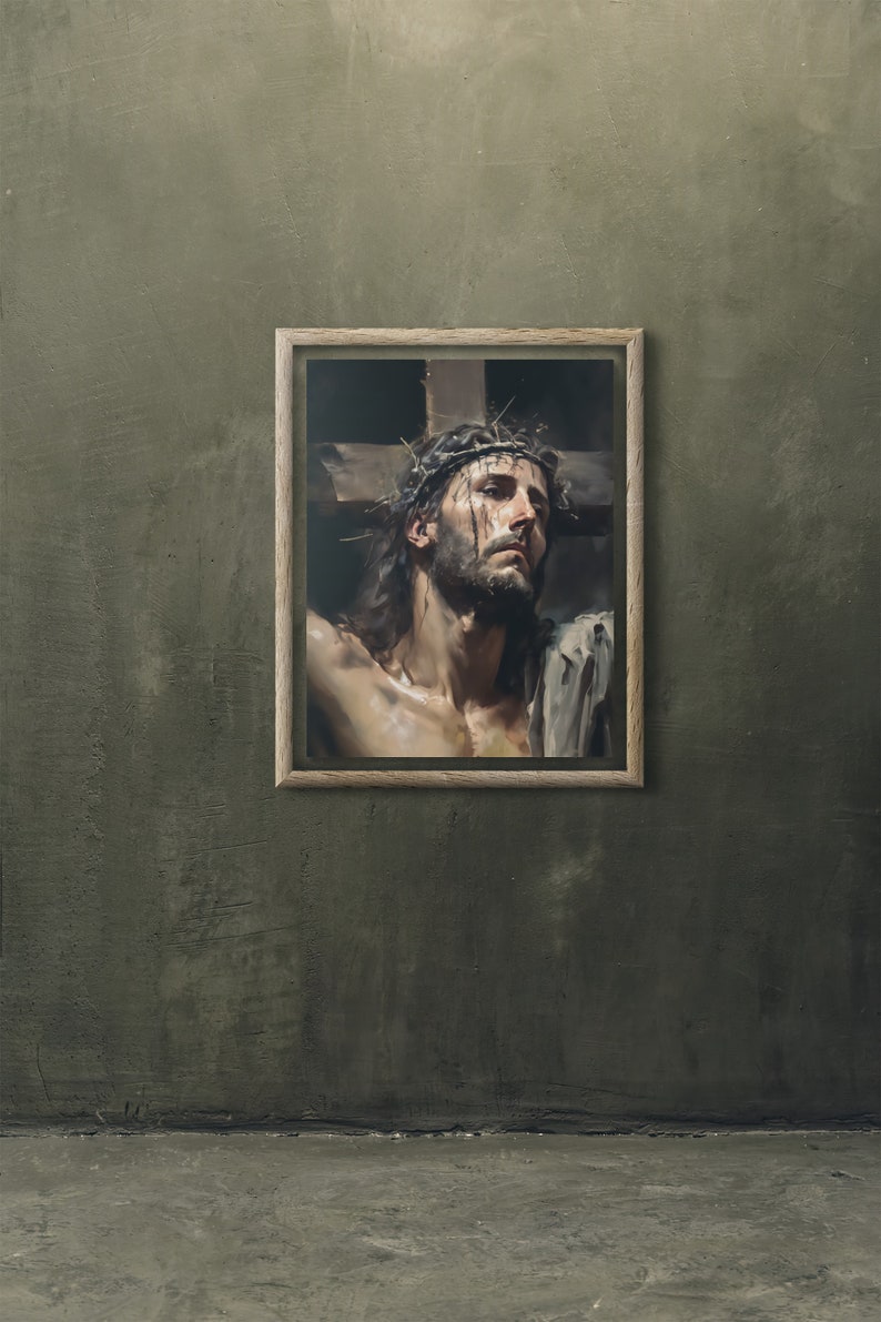 The Crucifixion Downloadable Print Instant Download Digital Prints ...