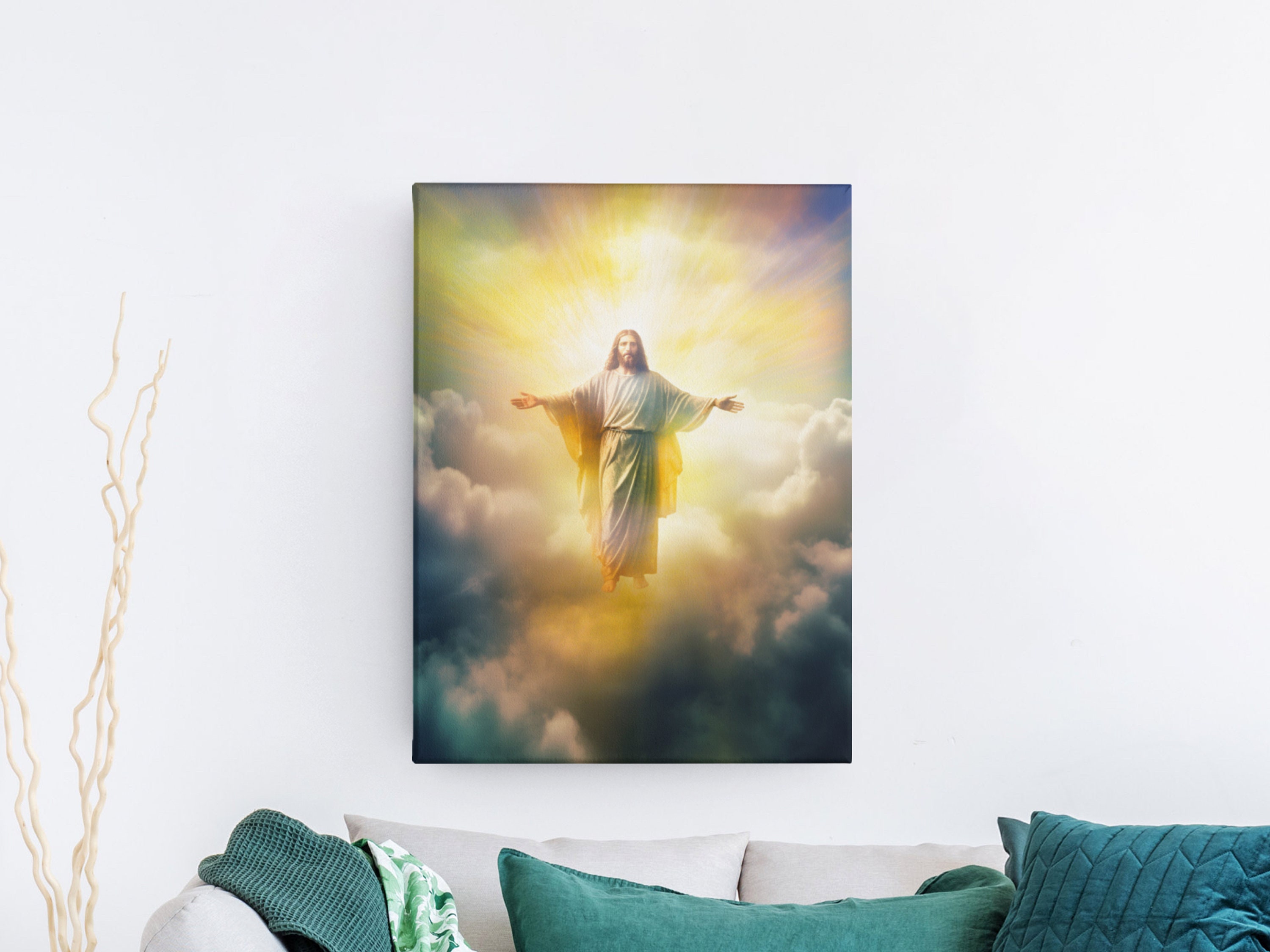 The Savior II Jesus Print Downloadable Print Digital Prints Christian ...