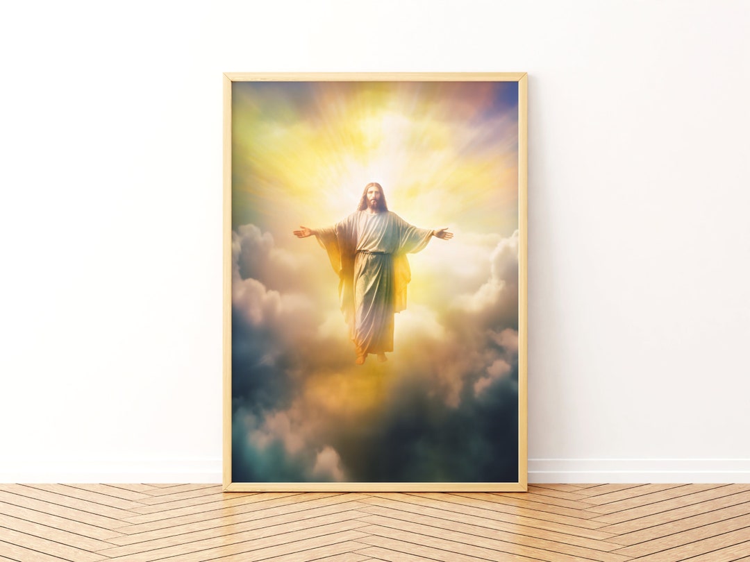 The Savior II Jesus Print Downloadable Print Digital Prints Christian ...