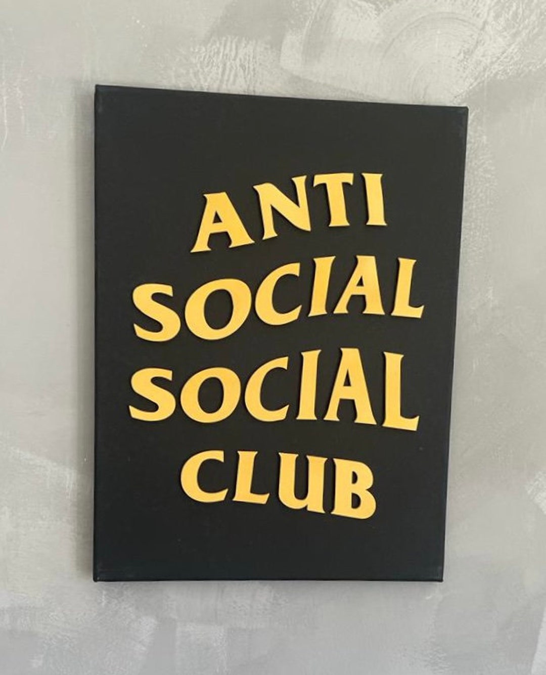 Anti Social Social Club Poster Minimalist Collection Poster - Etsy UK