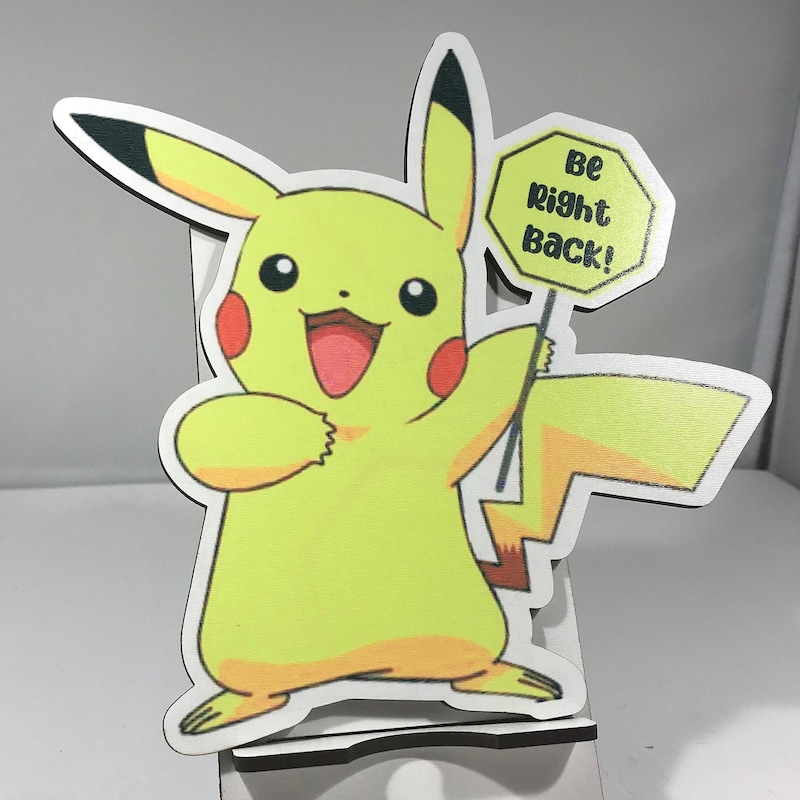 Pikachu Phone Stand - Etsy