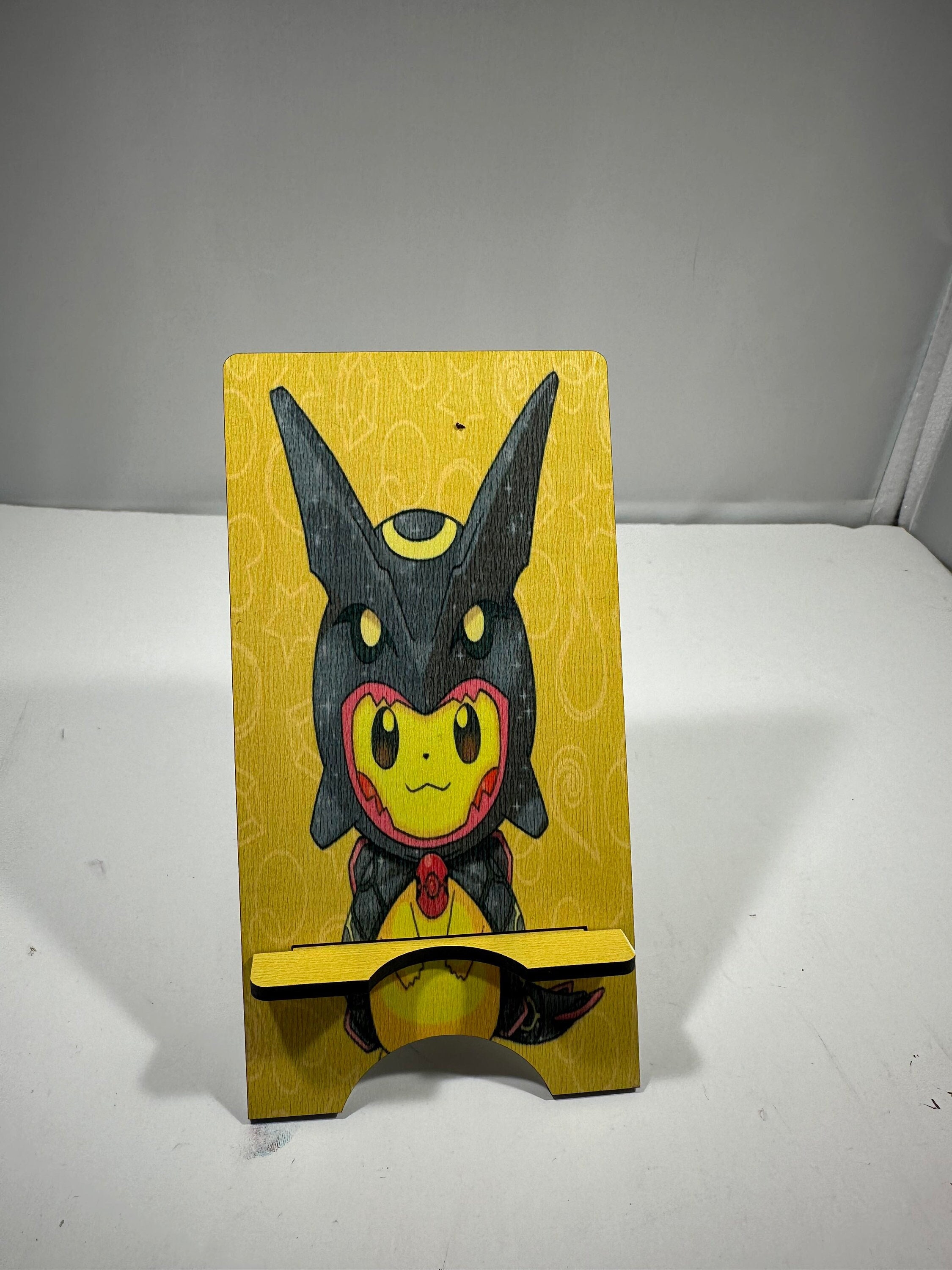 Poncho Pikachu Shiny Rayquaza Card/phone Stand Display Poncho Pika ...