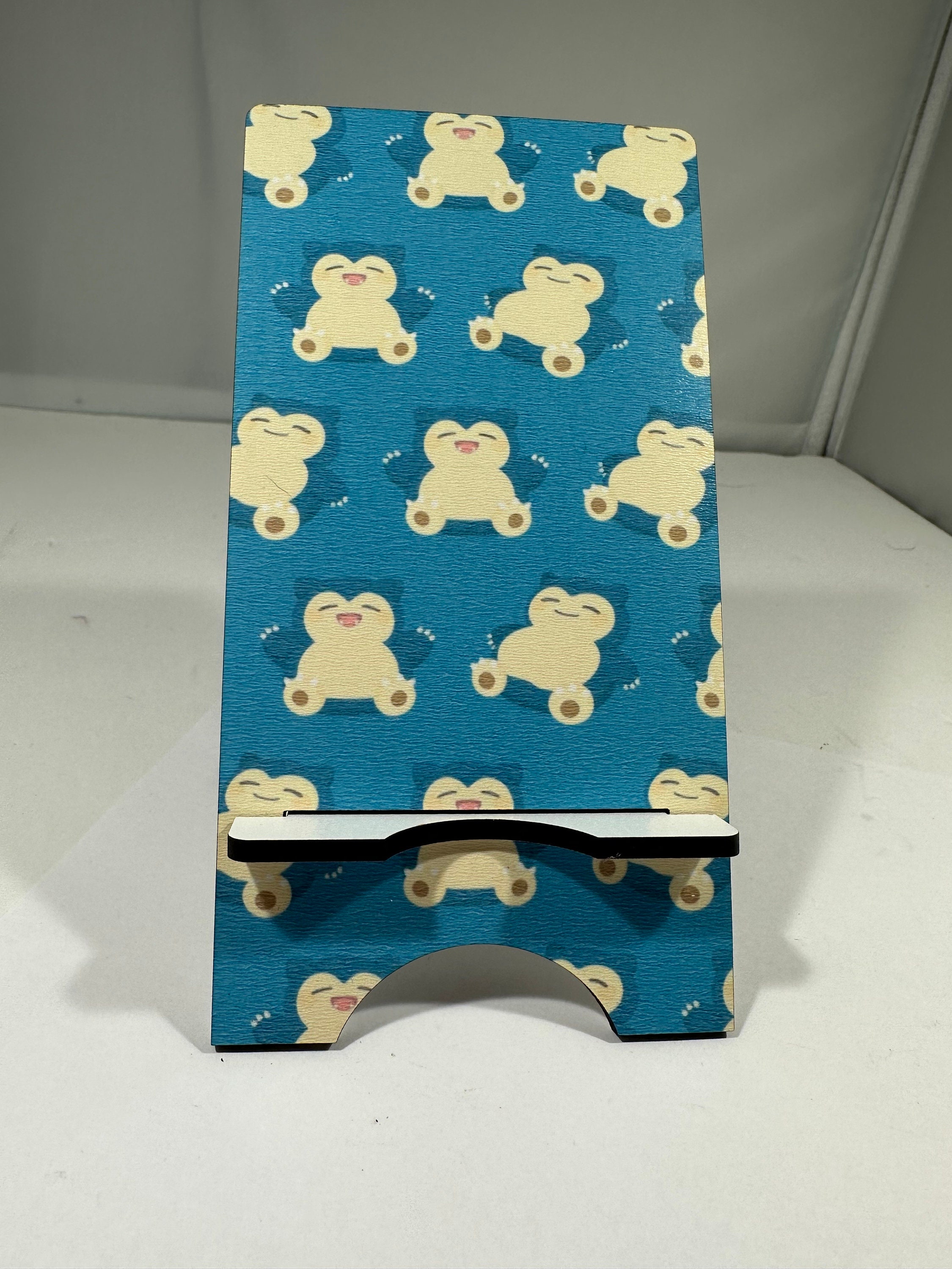 Snorlax Chibicard/phone Stand - Display Snorlax Stand - Etsy