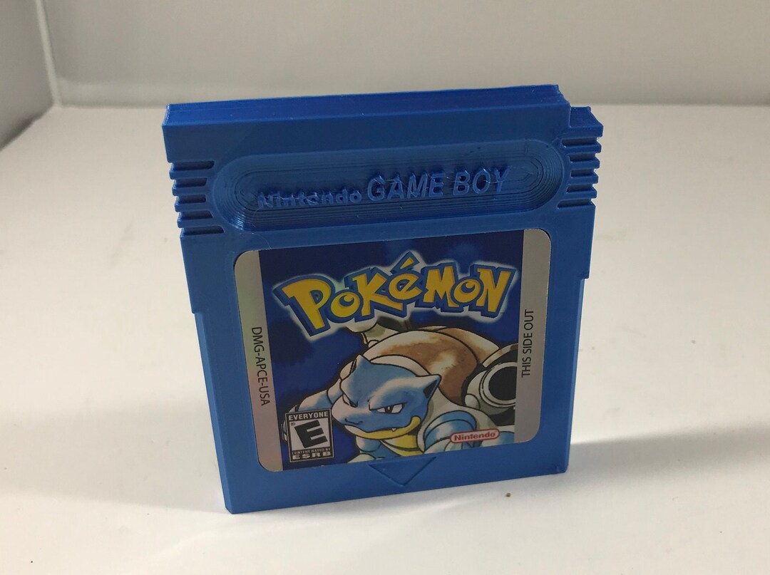 Gameboy Blue Replica 3D Printed With Holographic Sticker - Etsy