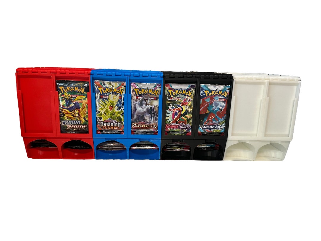 Card Pack Dispenser 3D Printed Pick Your Color Top Load, Build Your Own ...