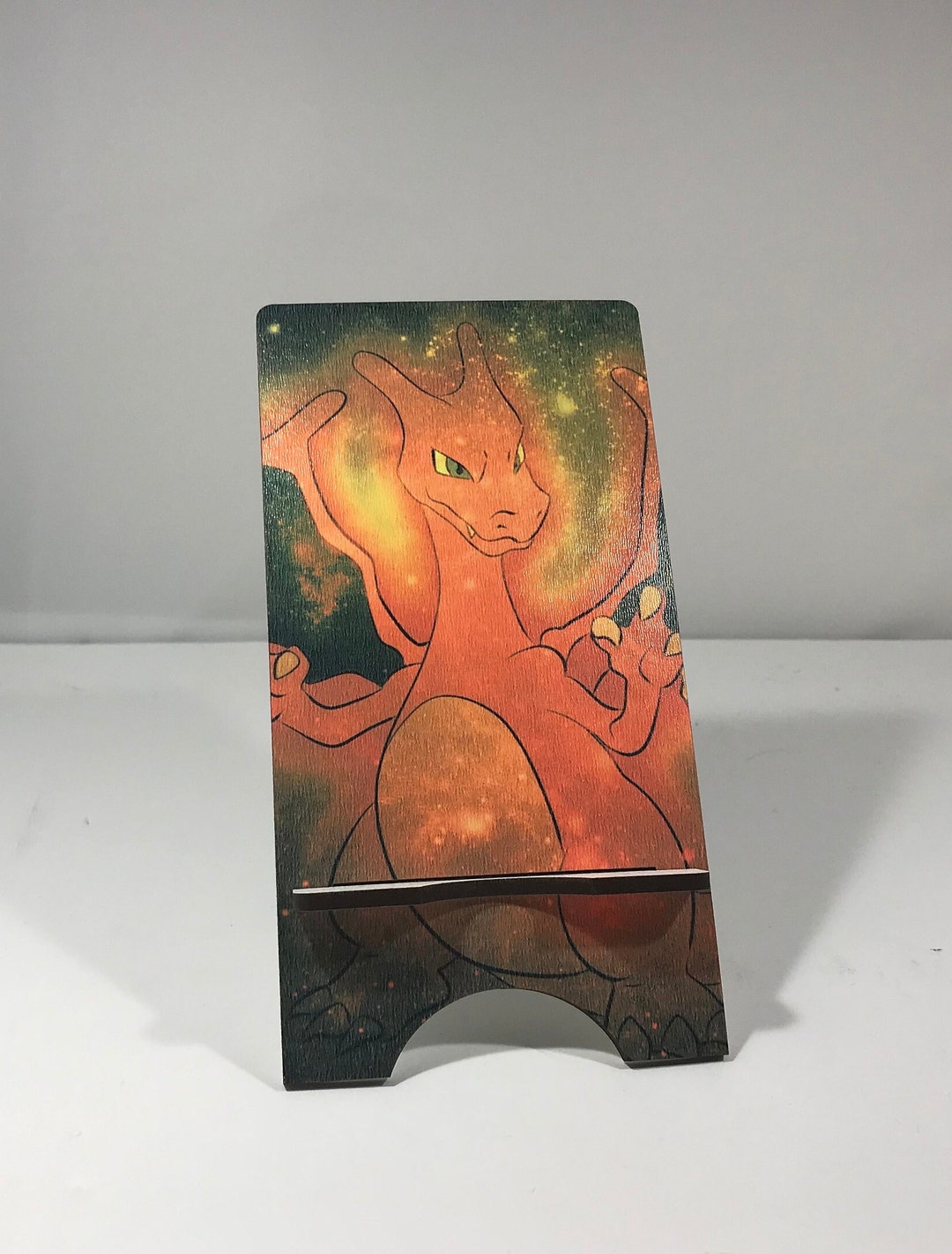 Charizard Card/phone Stand Display Charizard Stand - Etsy