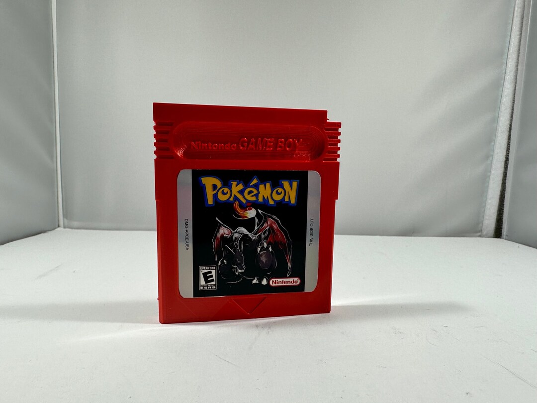 Shiny Charizard Gameboy Replica With Custom Holographic Sticker - Etsy
