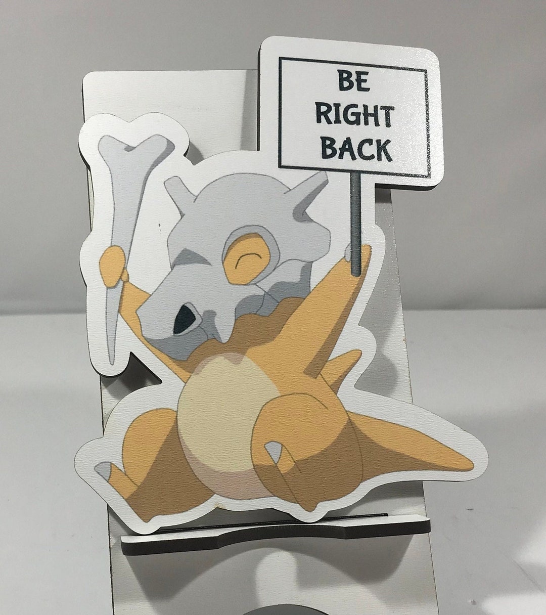 Be Right Back Cubone Sign -BRB Cubone - Etsy