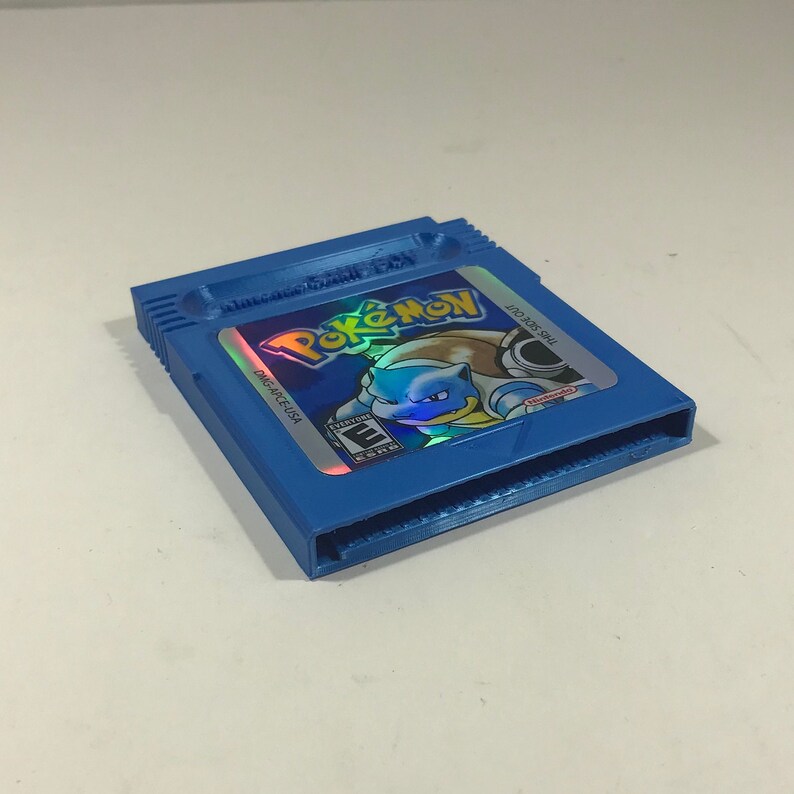 Gameboy Blue Replica 3D Printed With Holographic Sticker - Etsy