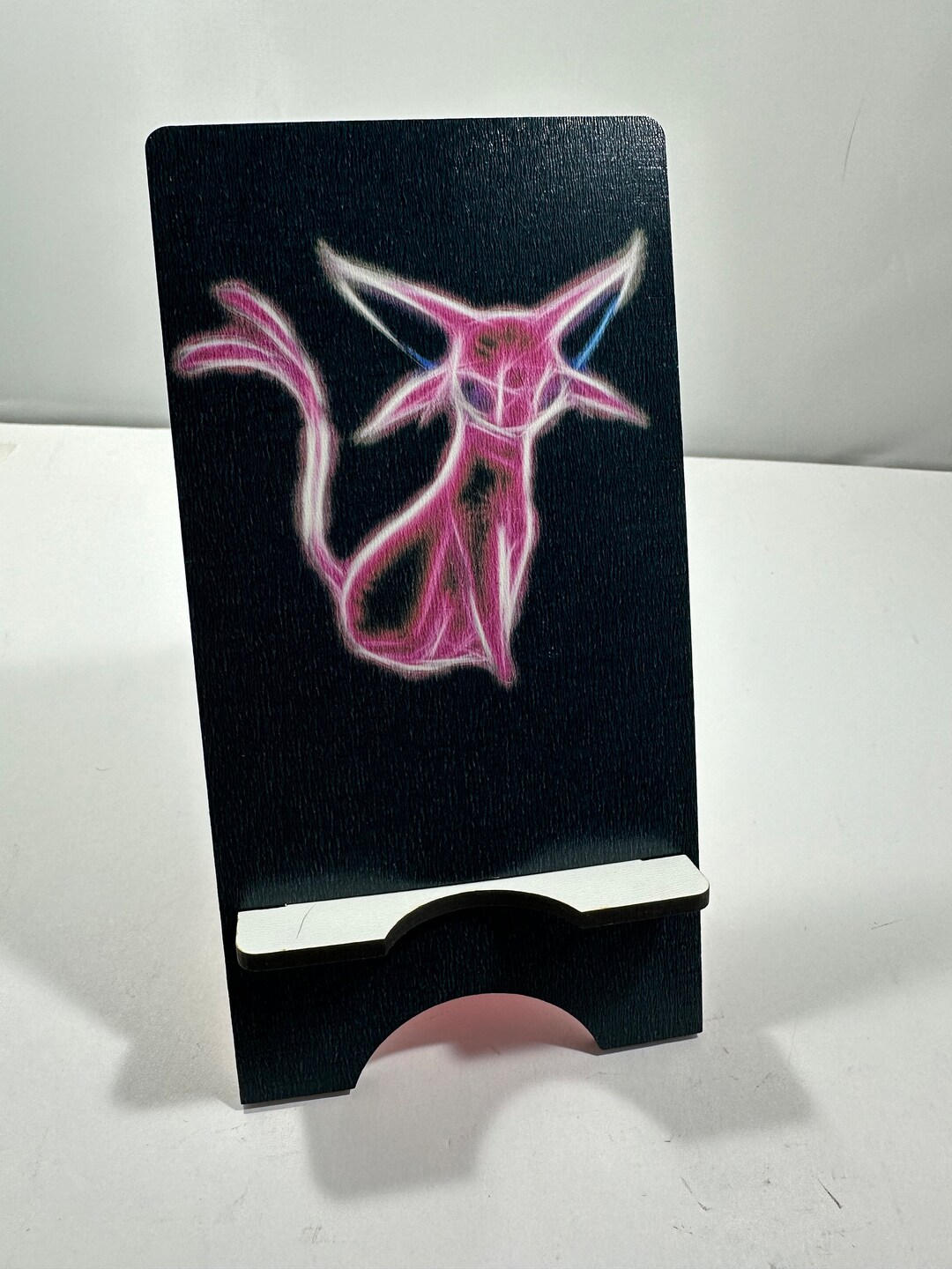 Espeon Glowing Card/phone Stand - Display Espeon Stand - Etsy