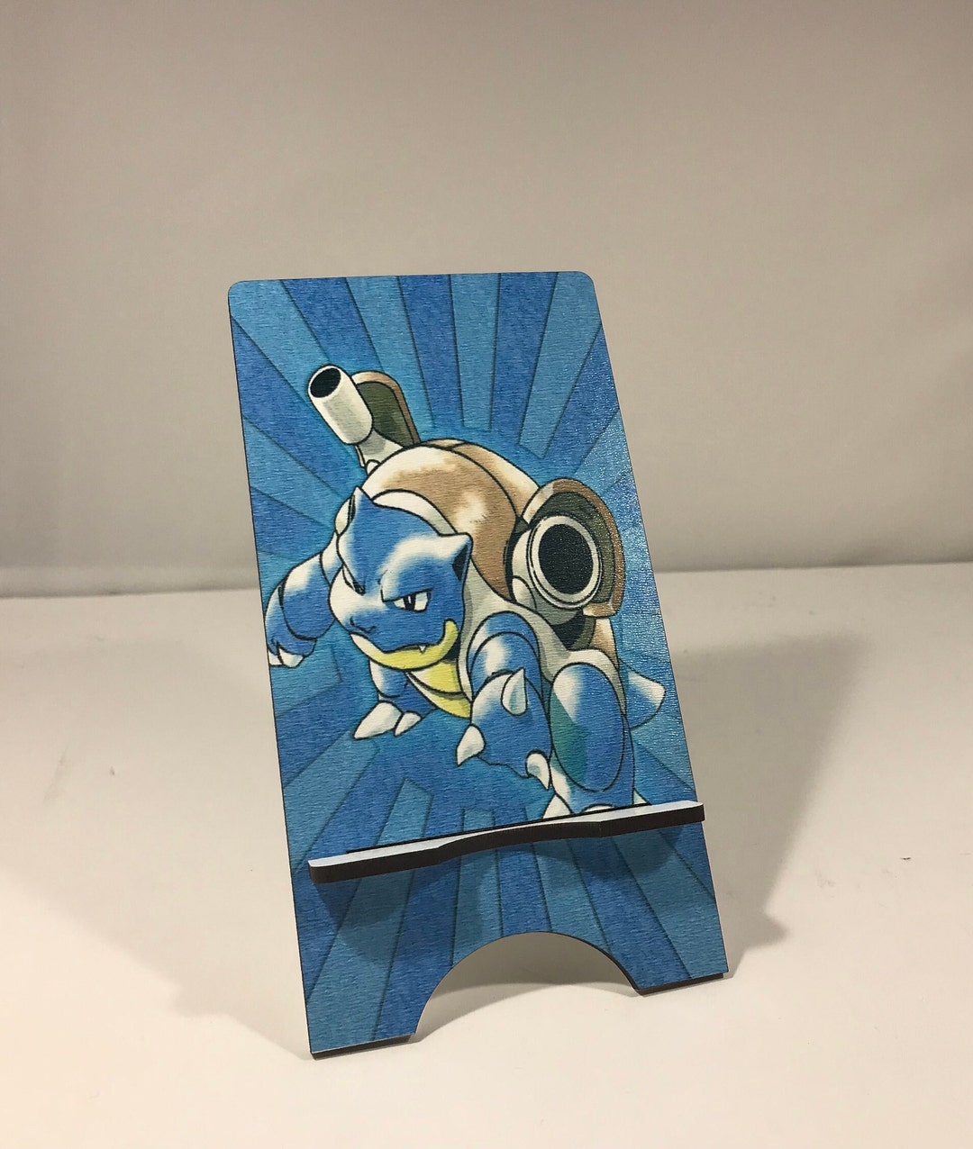 Blastoise Card/phone Stand - Display Blastoise Stand - Etsy