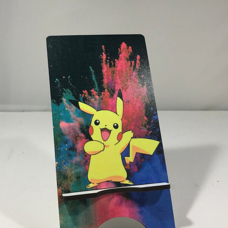 Pikachu Phone Stand - Etsy
