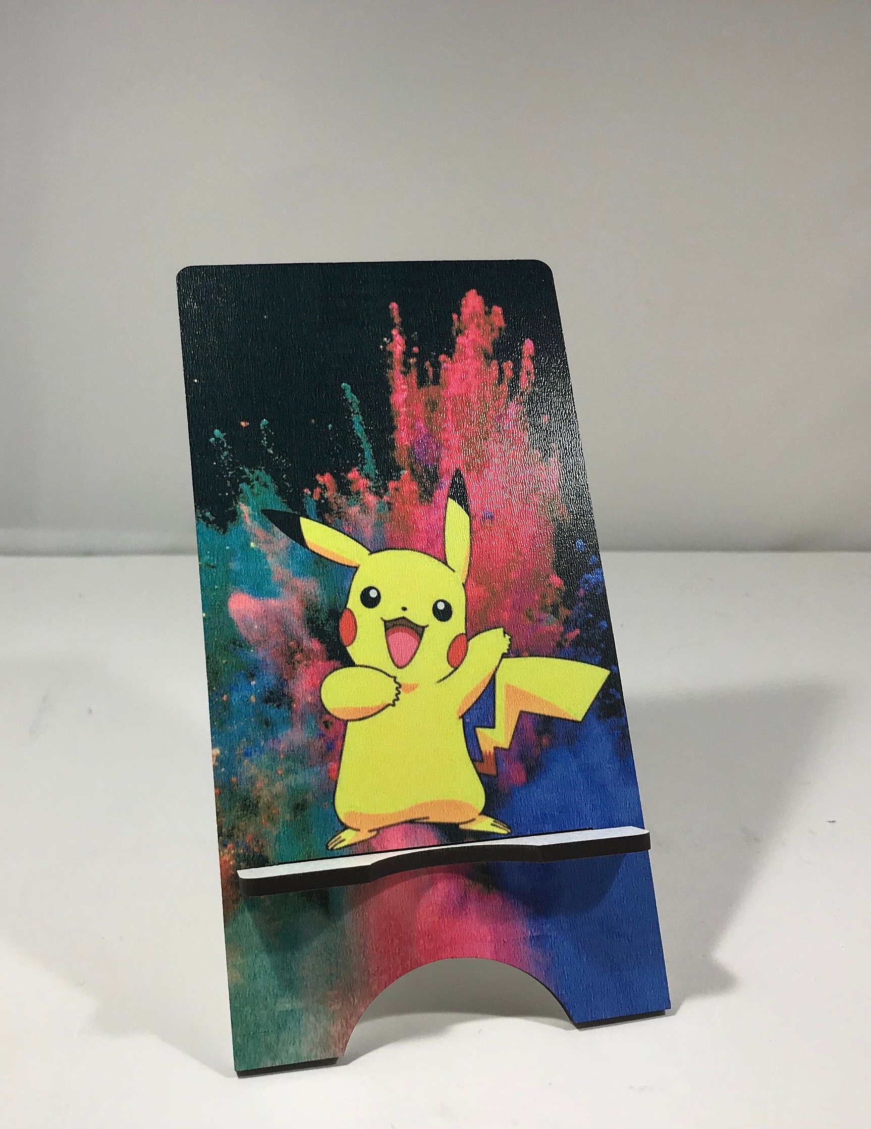 Pikachu Card/phone Stand Display Pikachu Stand - Etsy