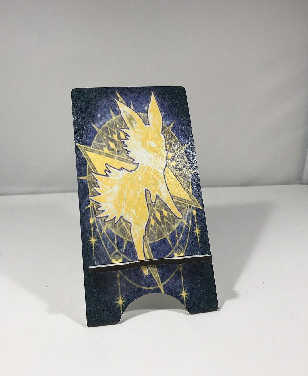 Jolteon Card/phone Stand - Display Jolteon Stand - Etsy